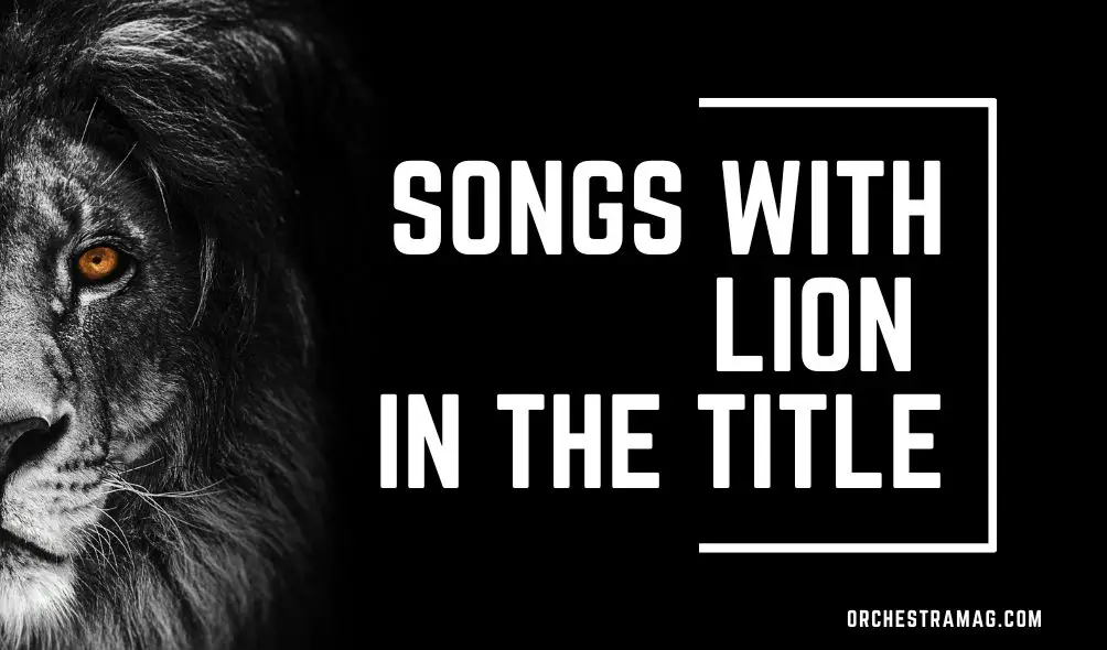 6 Great Songs With Lion In The Title - Orchestramag.com