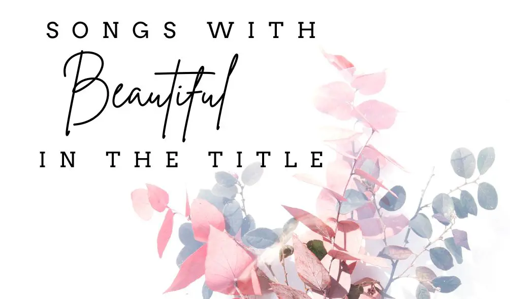 7 Top Songs With Beautiful In The Title - orchestramag.com